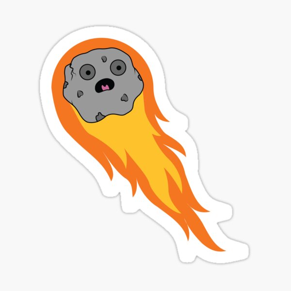 "Comet" Sticker by AvoidedSine | Redbubble