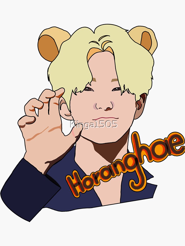 "Hoshi horanghae fanart" Sticker for Sale by Kinga1505 | Redbubble