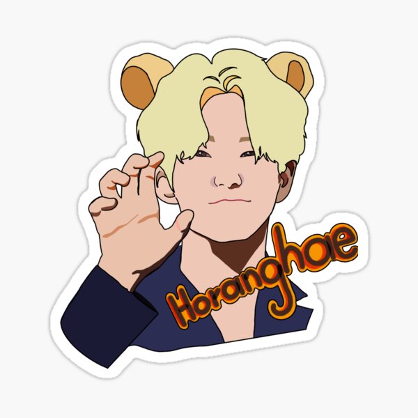 "Hoshi horanghae fanart" Sticker for Sale by Kinga1505 | Redbubble