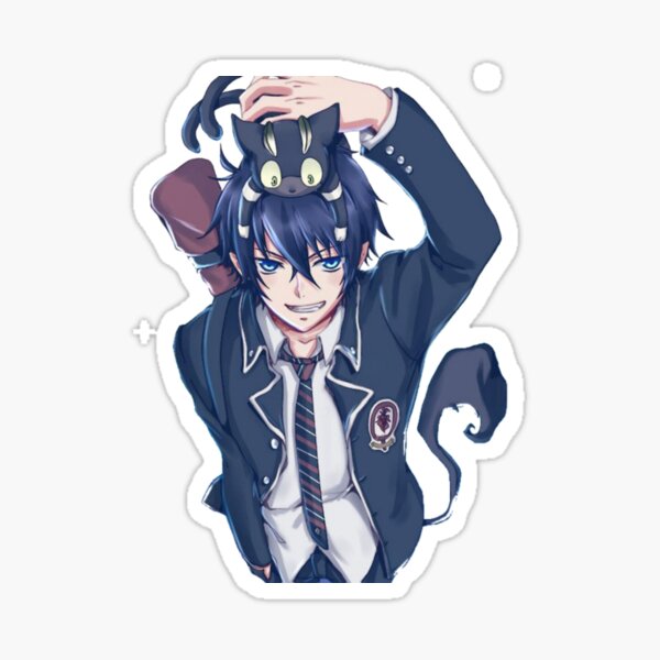 "Rin okumura blue exorcist" Sticker for Sale by nydirakor | Redbubble