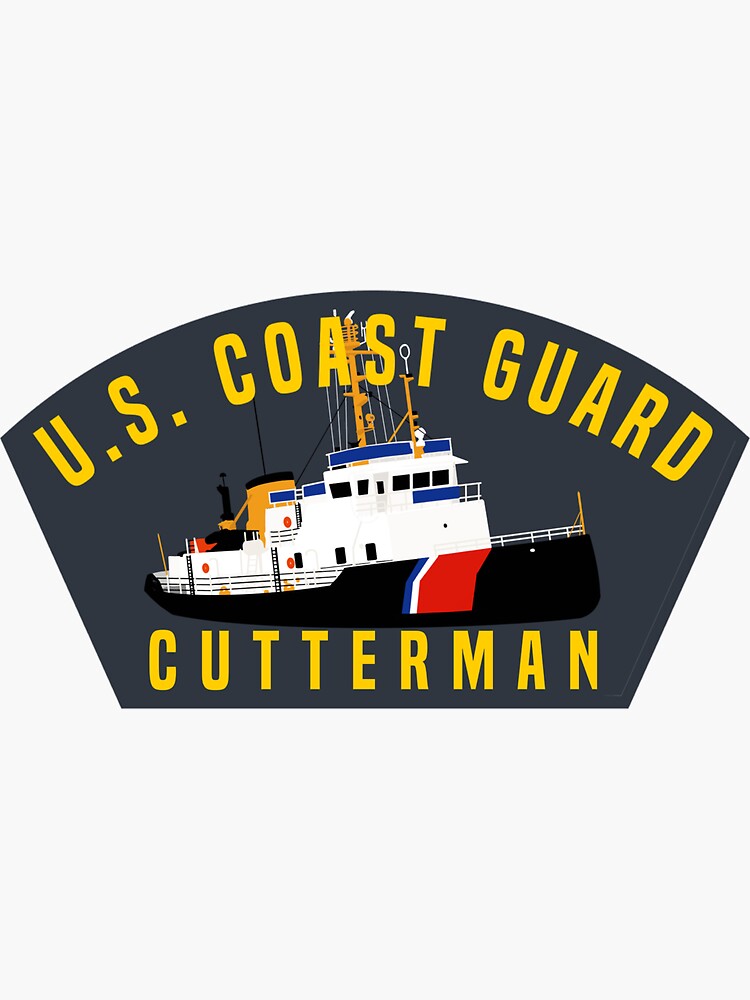 "Cover Art Series - Coast Guard 140 Bay Class WTGB Cutterman" Sticker ...