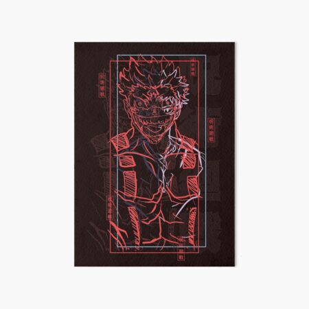 "Sukuna Rage|Sorcery fight" Art Board Print by nyuiislucky | Redbubble