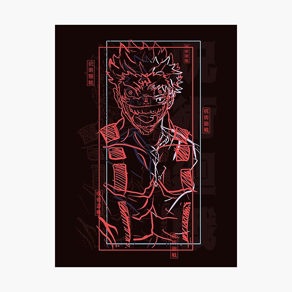 "Sukuna Rage|Sorcery fight" Photographic Print by nyuiislucky | Redbubble