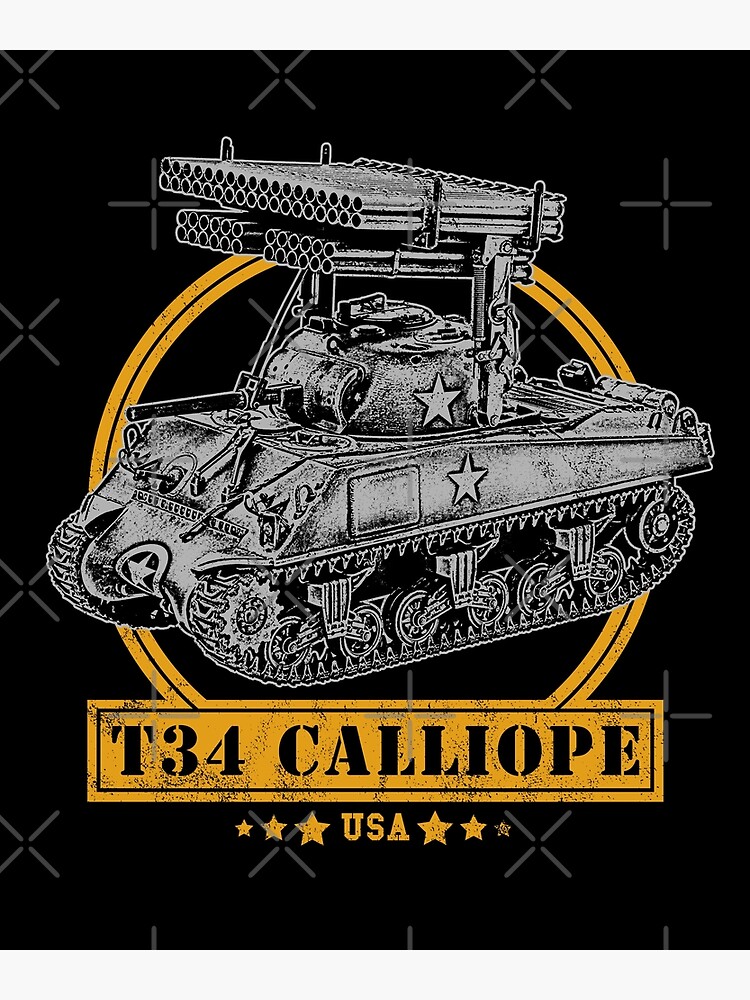 "T34 Calliope" Poster for Sale by RycoTokyo81 | Redbubble