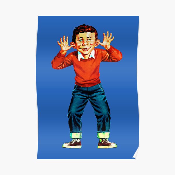 Alfred E Neuman Posters | Redbubble