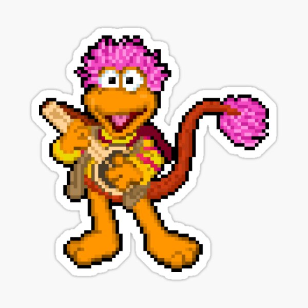 "Down at Pixel Rock - Gobo" Sticker for Sale by geekmythology | Redbubble