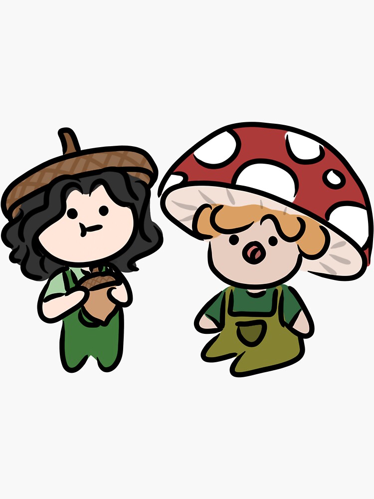 "Forest Friends!" Sticker for Sale by Subpar-selkie | Redbubble