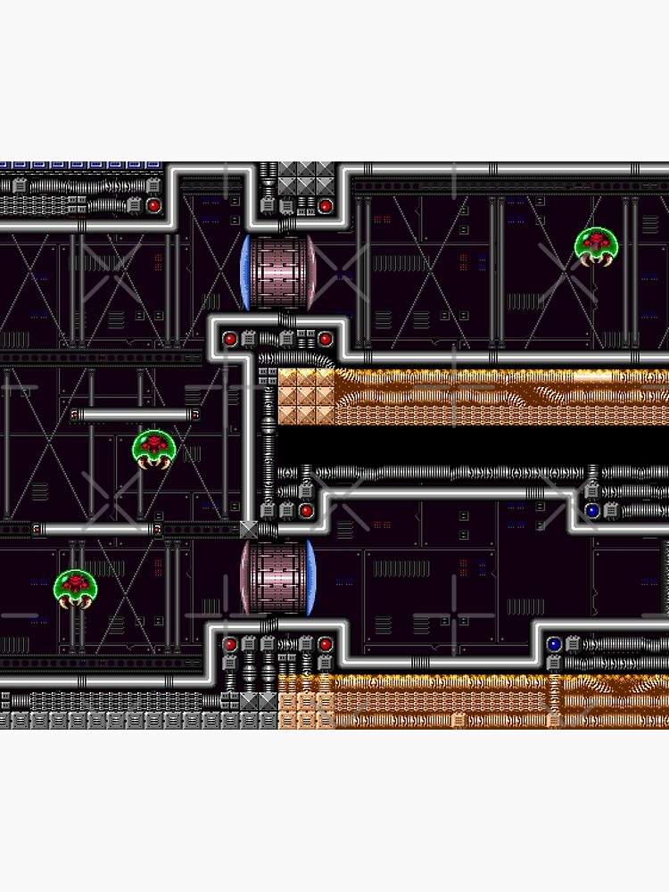 "Super Metroid Level Map" Throw Blanket for Sale by gin-nek-shop ...