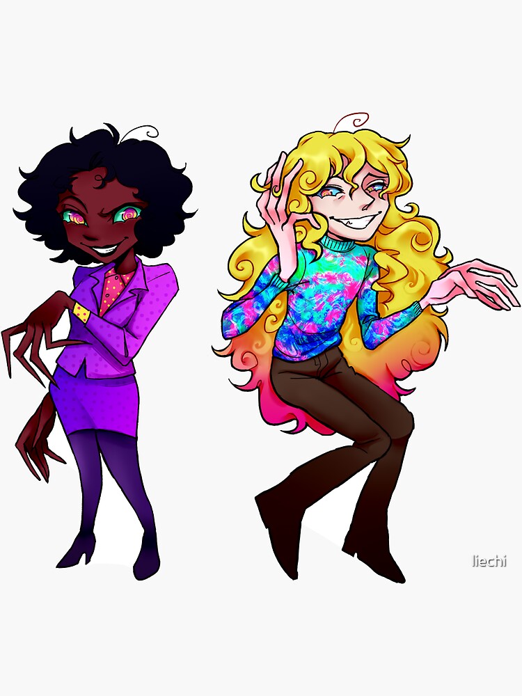 "Helen and Michael (The Magnus Archives)" Sticker for Sale by liechi ...