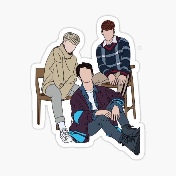 "Main Dancers" Sticker by bandfanarii | Redbubble
