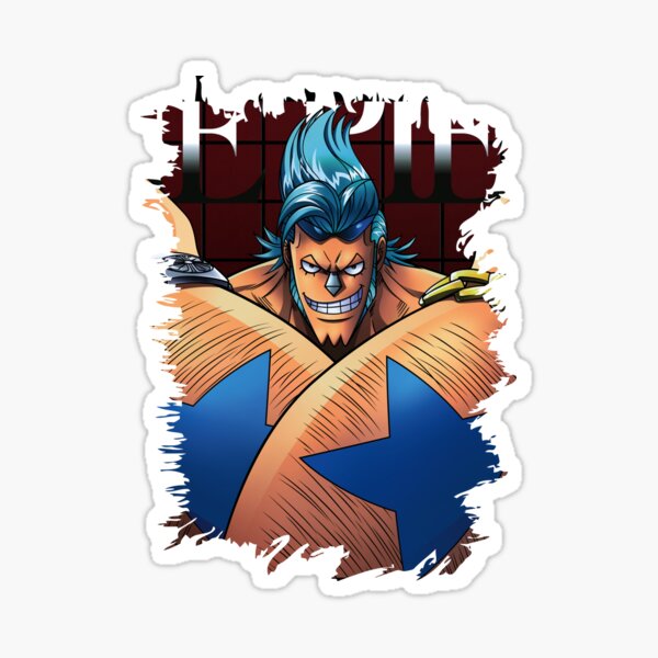 Cyborg Franky Stickers | Redbubble