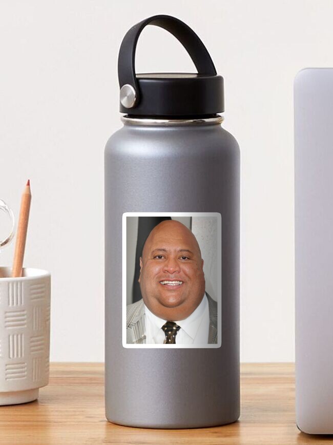 "Fat Dwayne The Rock Johnson" Sticker for Sale by shitpostanon | Redbubble