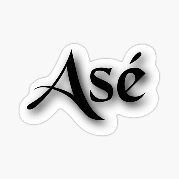 "Ase" Sticker for Sale by OrishasTouch | Redbubble