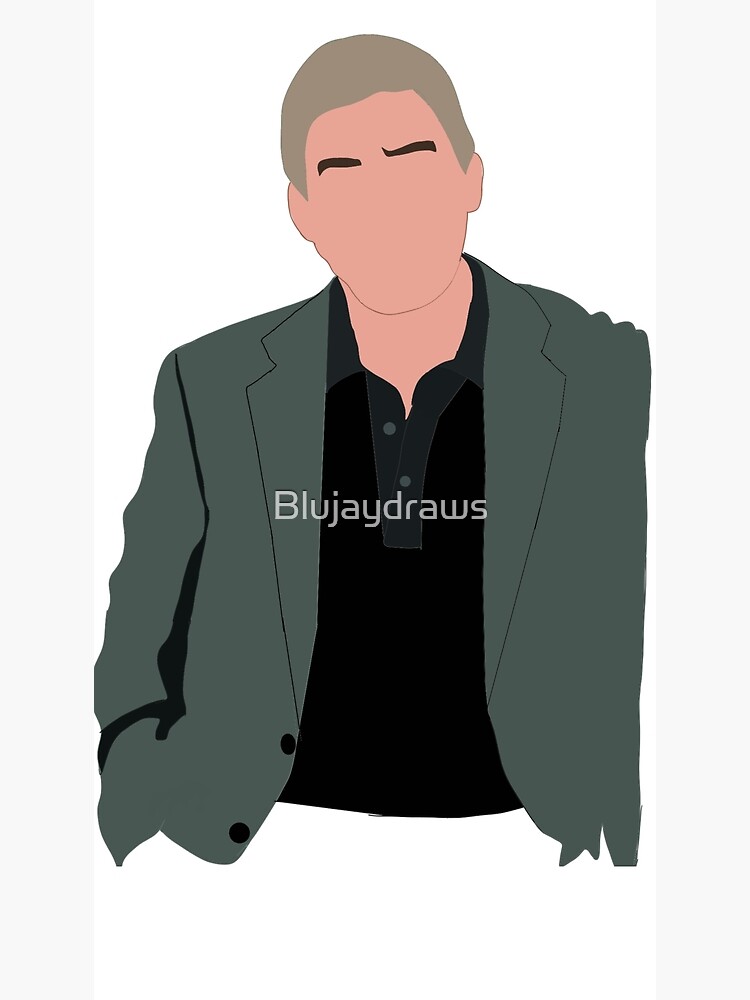 "Rick Riordan" Poster for Sale by Blujaydraws | Redbubble