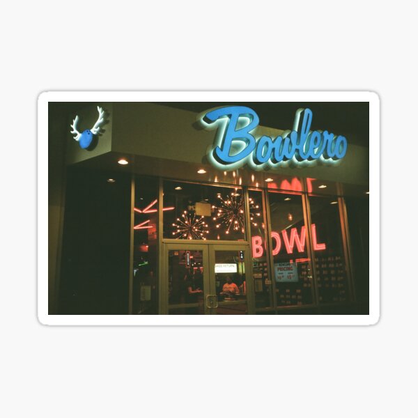 "Bowlero" Sticker for Sale by Juliadares | Redbubble