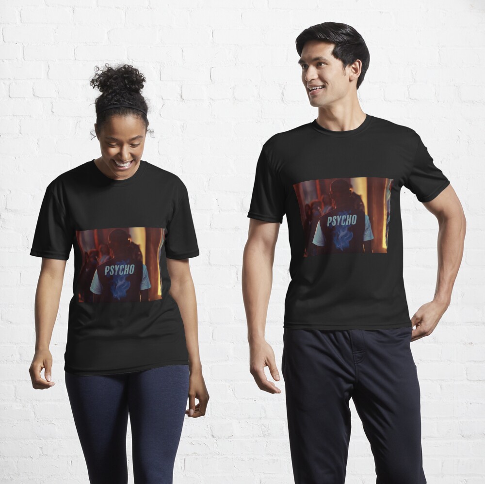 "SANTAN DAVE PSYCHO" Active T-Shirt by mandemkings | Redbubble