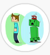 Minecraft Steve Stickers | Redbubble