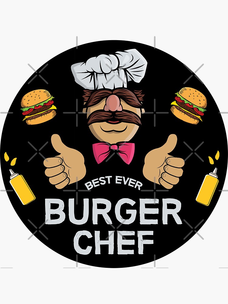 "What Der Verk Hurdy Gurdy Bork Bork Burger Chef - Burger Apron Gifts ...