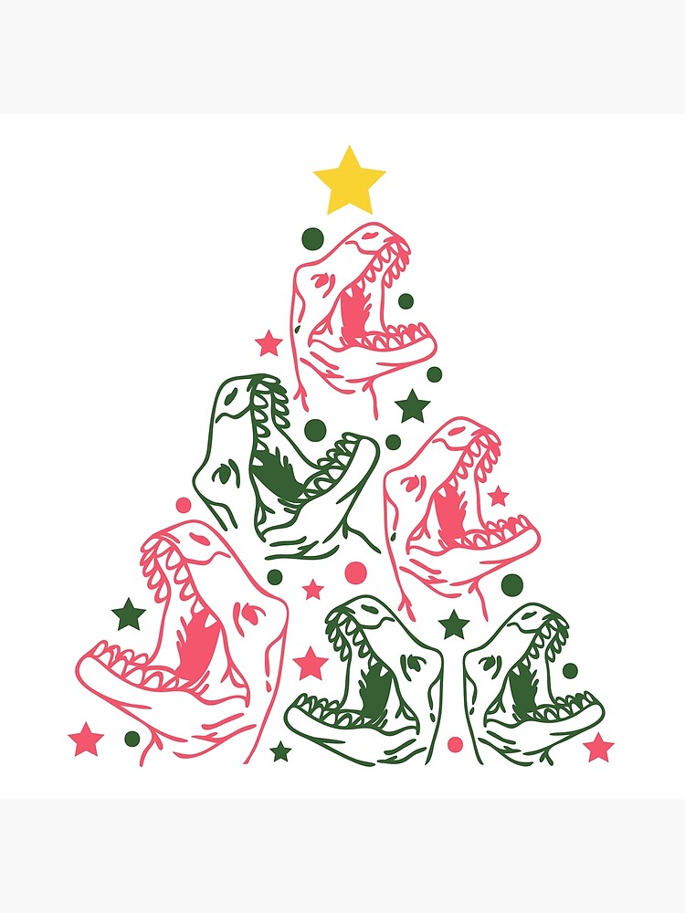 "Tree Rex | T-Rex Christmas tree | Dinosaur Christmas tree | T-Rex tree ...