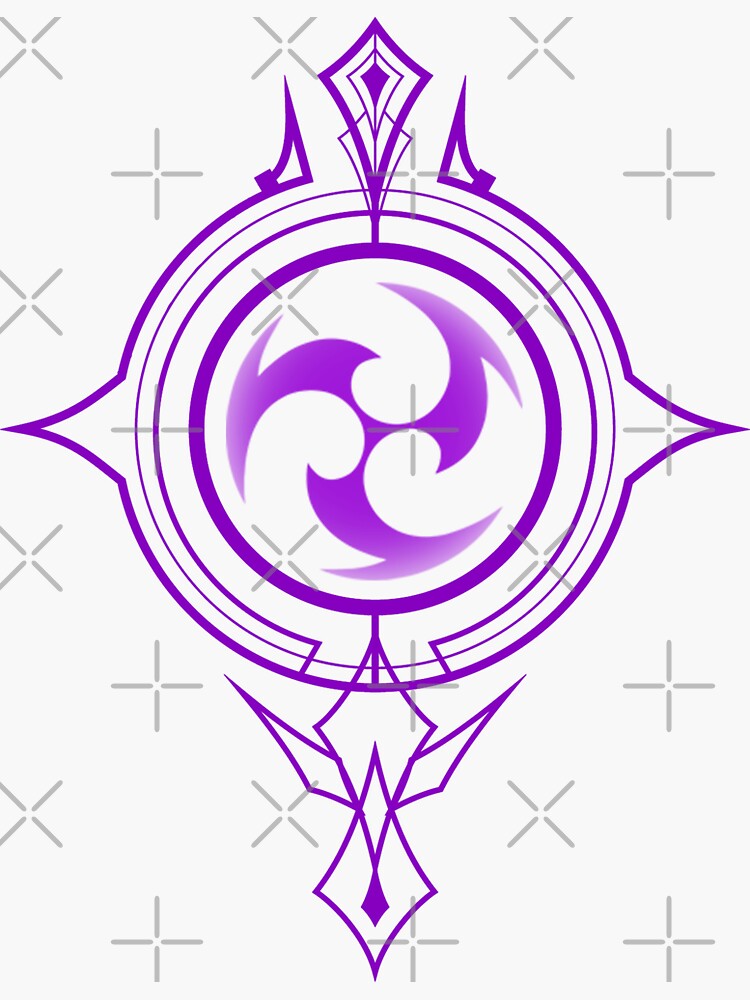 "Electro Element" Sticker by ZuleYang | Redbubble