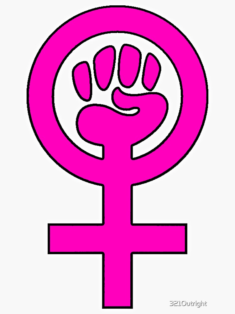"Women's Power / Feminist Symbol, Women's rights, Reproductive Rights ...