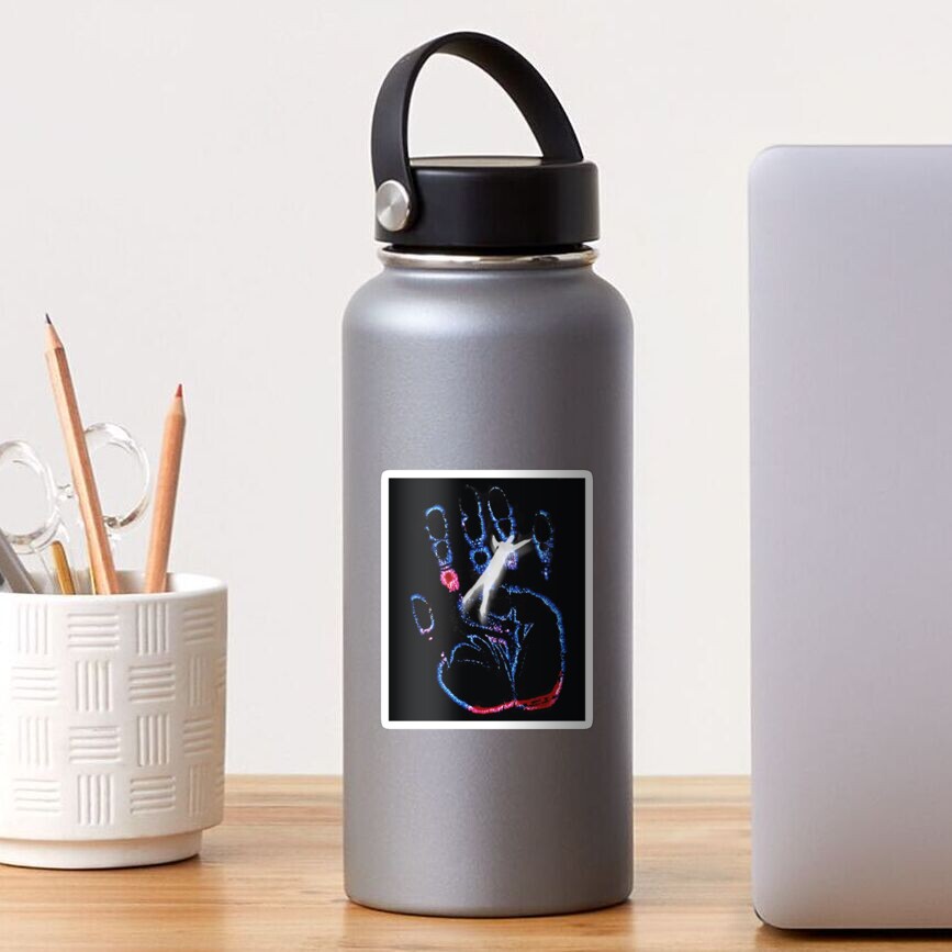 "X files hand" Sticker for Sale by Ommik | Redbubble