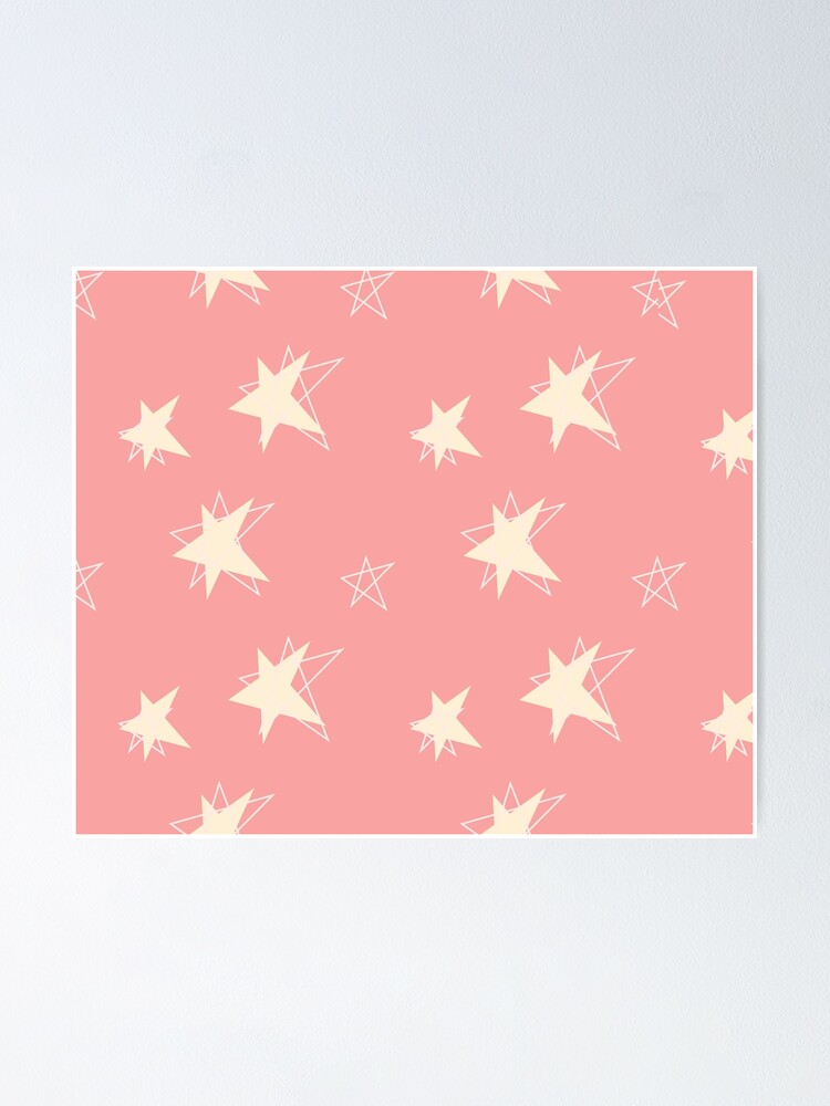 "stars vsco aesthetic pattern" Poster by SpicyCherrys | Redbubble
