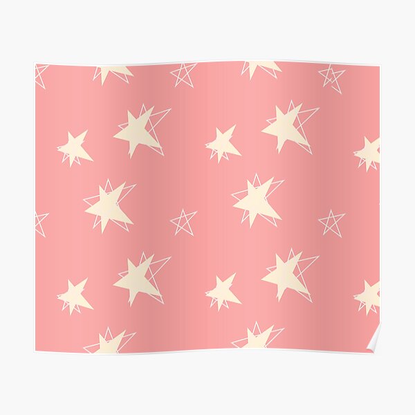 "stars vsco aesthetic pattern" Poster by SpicyCherrys | Redbubble
