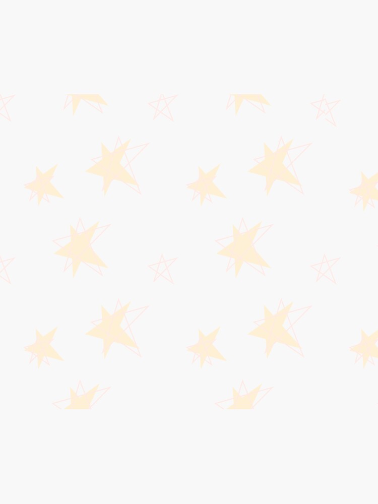 "stars vsco aesthetic pattern" Sticker by SpicyCherrys | Redbubble