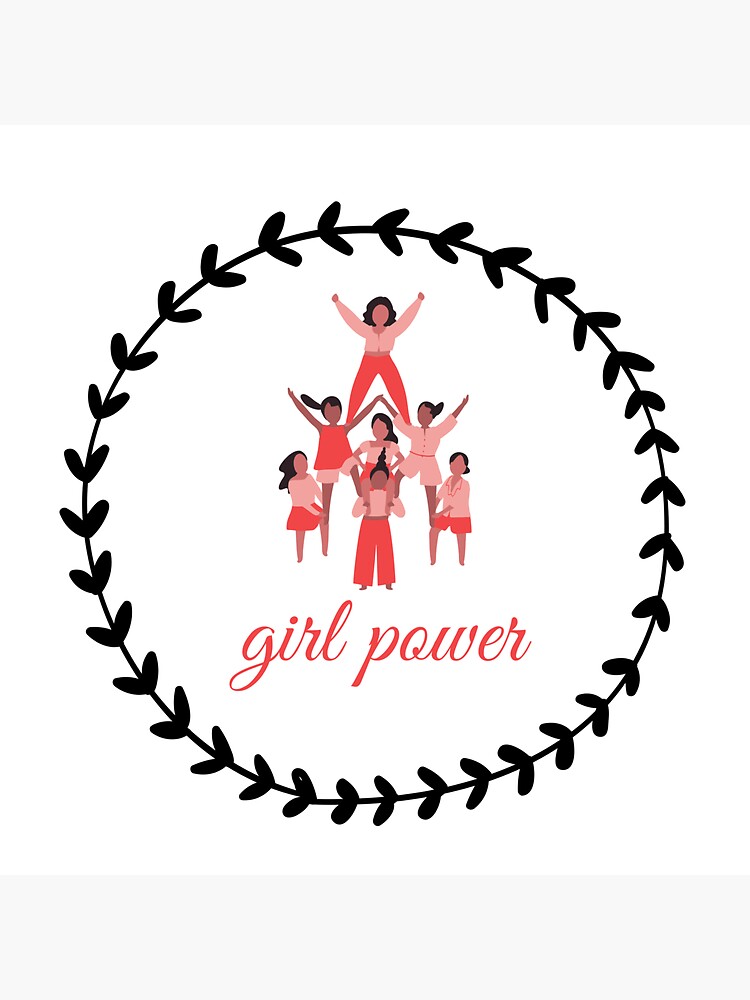 "Girl Power "Girls Scouts"" Sticker for Sale by TheIdolBossHut | Redbubble