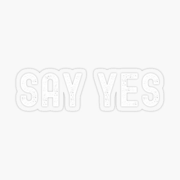 Yes Theory Stickers | Redbubble