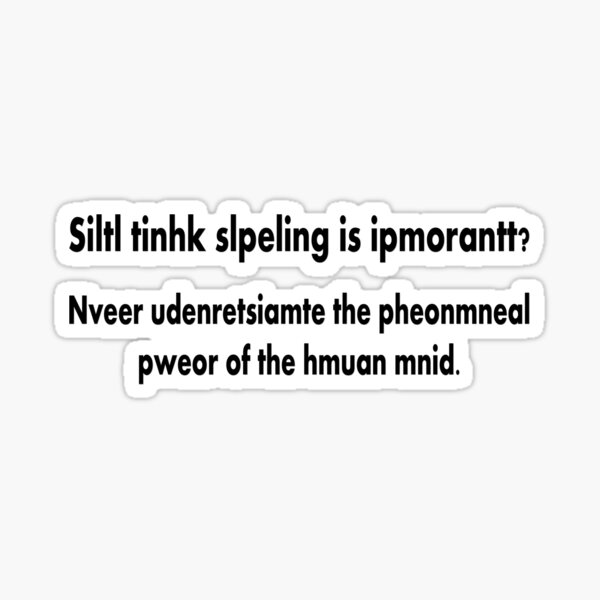 "The amazing power of the human mind." Sticker by krinima | Redbubble