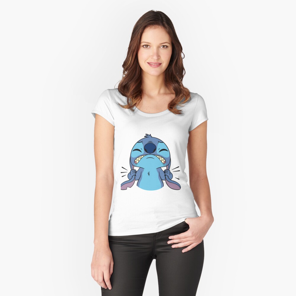 "stressed lilo and stitch HELLO second" Sticker for Sale by WEShop23 ...