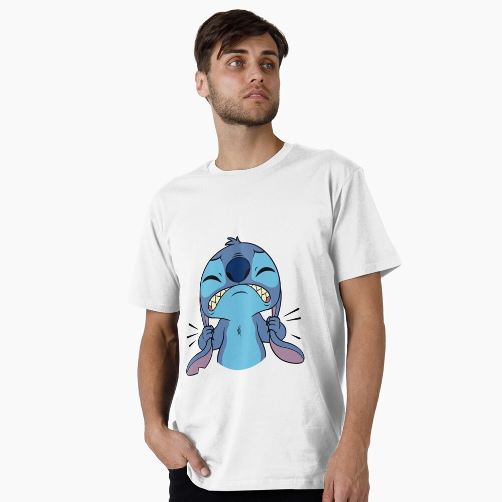 "stressed lilo and stitch HELLO second" Sticker for Sale by WEShop23 ...