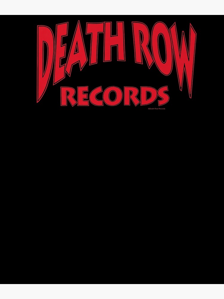 "Lover Gift Death Row Records Type Logo" Photographic Print by ...
