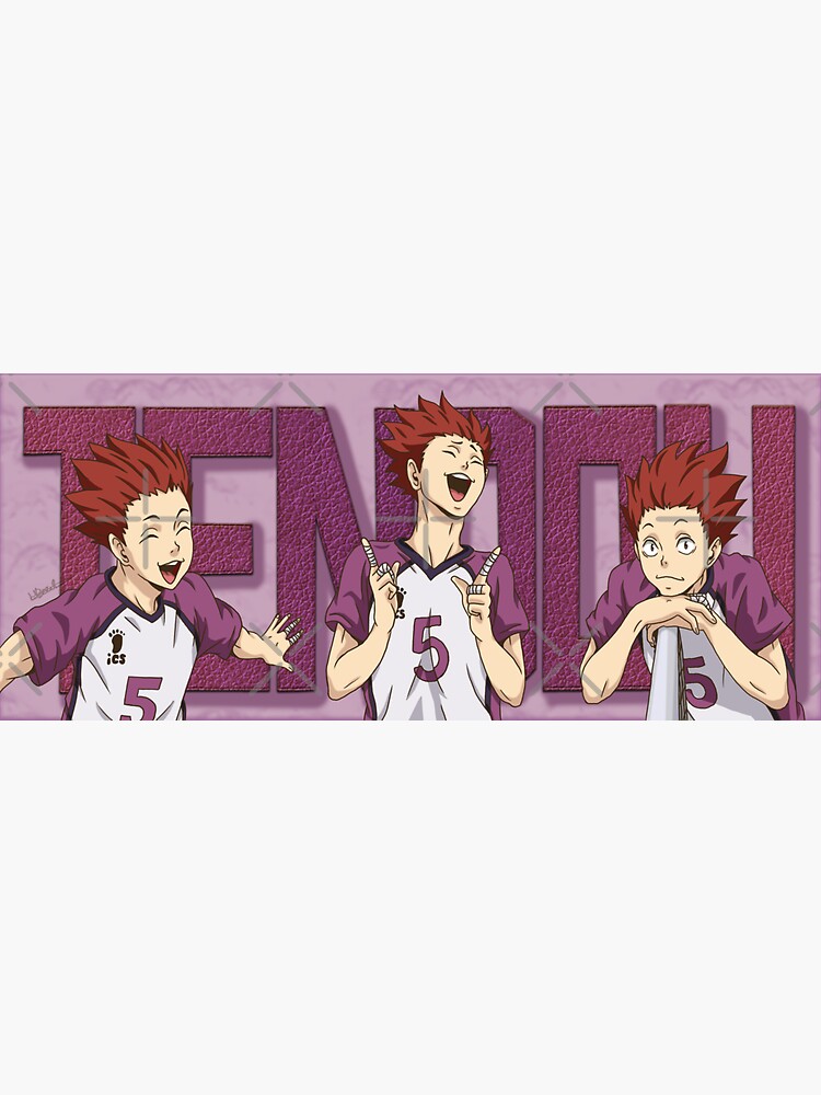 "Haikyuu!! Classic Tendou Mug" Sticker for Sale by H0llyDays | Redbubble