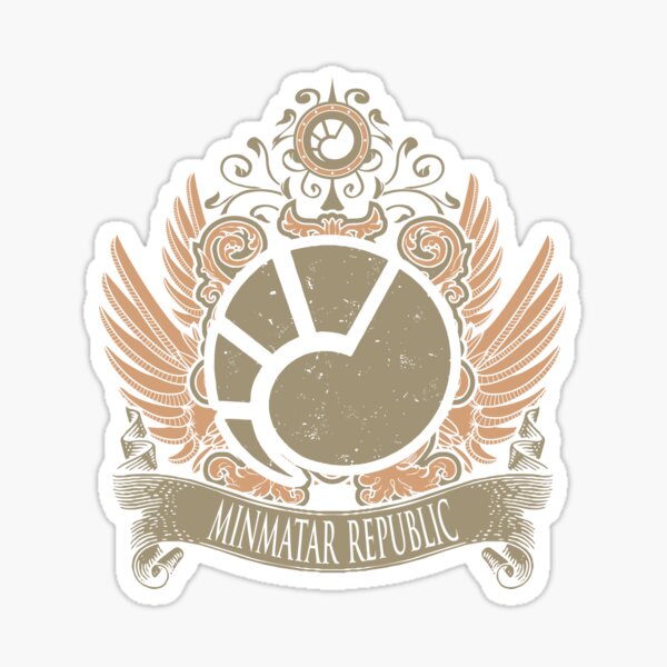 "MINMATAR REPUBLIC - LIMITED EDITION" Sticker for Sale by EXION CREW ...