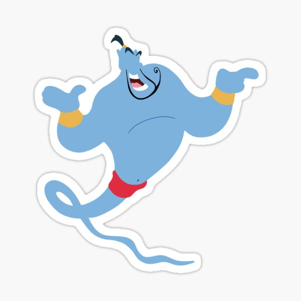 "Genie" Sticker for Sale by frandimiceli | Redbubble