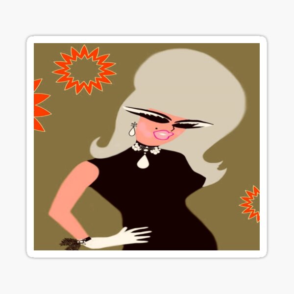 "Roberta" Sticker for Sale by Gallery88 | Redbubble