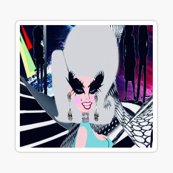 "Zadora" Sticker by Gallery88 | Redbubble