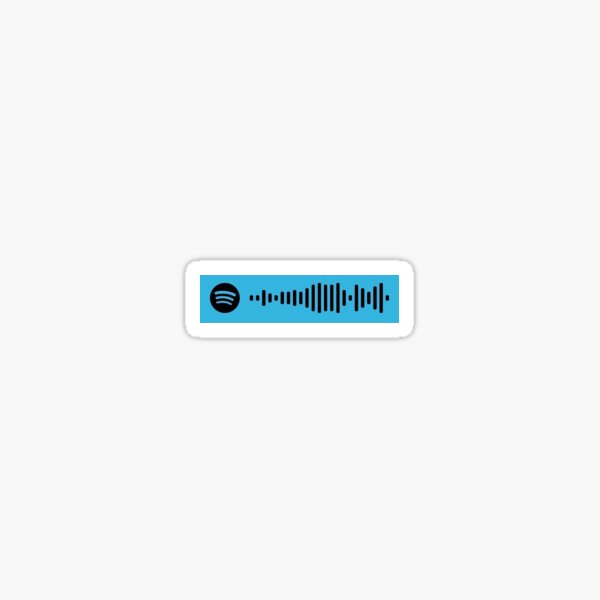 Ed Sheeran Spotify Code Stickers | Redbubble