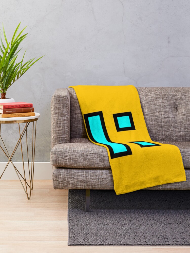 "Geometry Dash" Throw Blanket for Sale by jemmajones36 | Redbubble