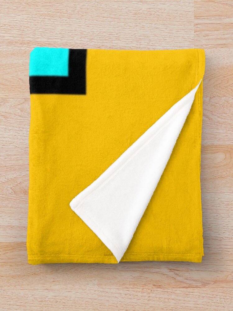 "Geometry Dash" Throw Blanket for Sale by jemmajones36 | Redbubble