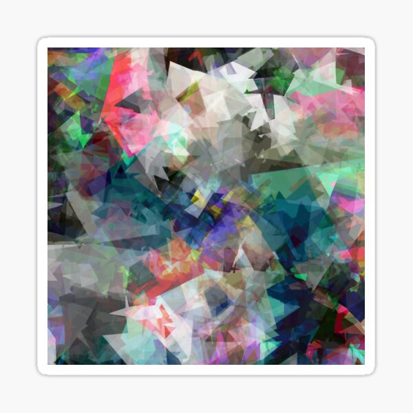 "Dynamic Mesh" Sticker by OverUnderdog | Redbubble