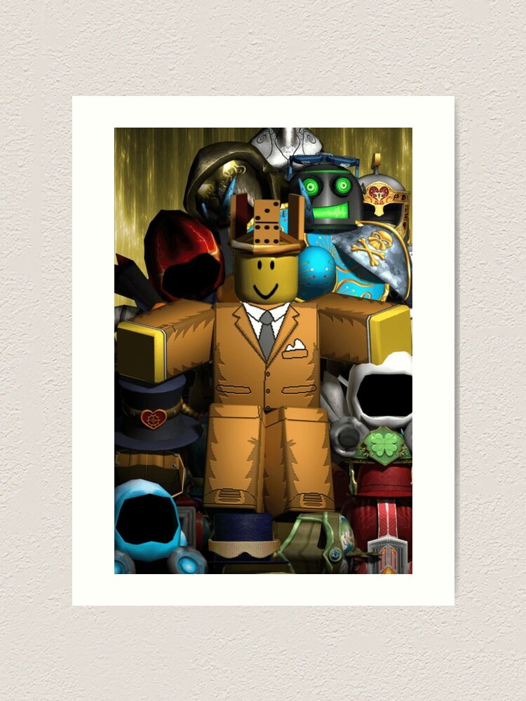 "Roblox King Boss Poster" Art Print for Sale by ApexArtz | Redbubble