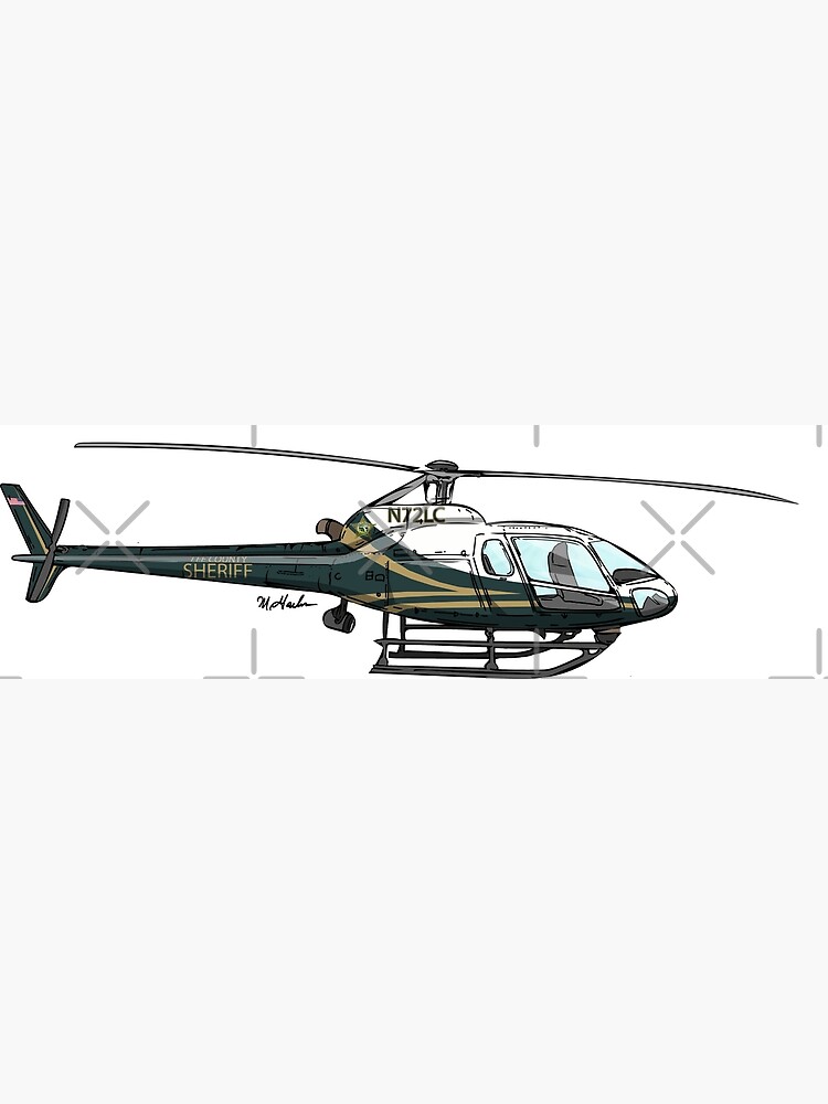 "Eurocopter N72LC Lee County Sheriff Florida" Poster for Sale by ...