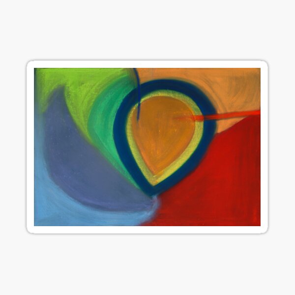 "Teardrop" Sticker by BWLiving | Redbubble