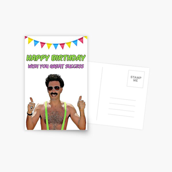 "Borat Geburtstag Grußkarten und Geschenke, alles Gute zum Geburtstag ...