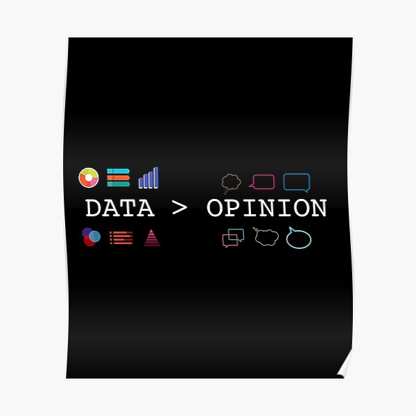 "Data Science and Statistics - Data is Greater than Opinion - Data ...