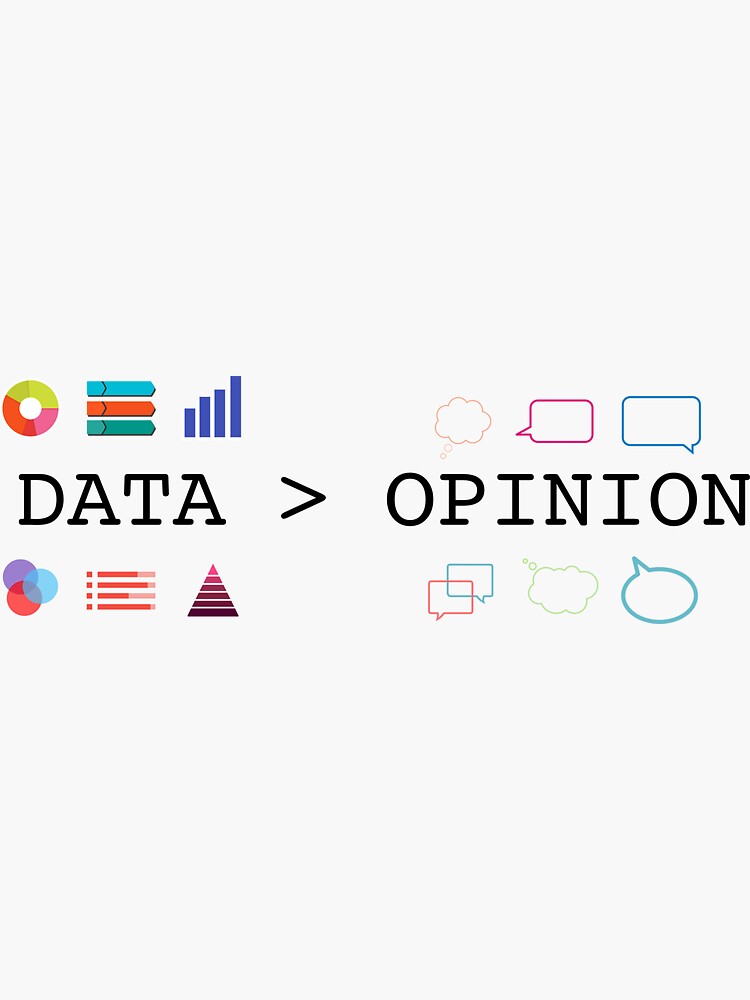 "Data Science and Statistics - Data is Greater than Opinion - Data ...